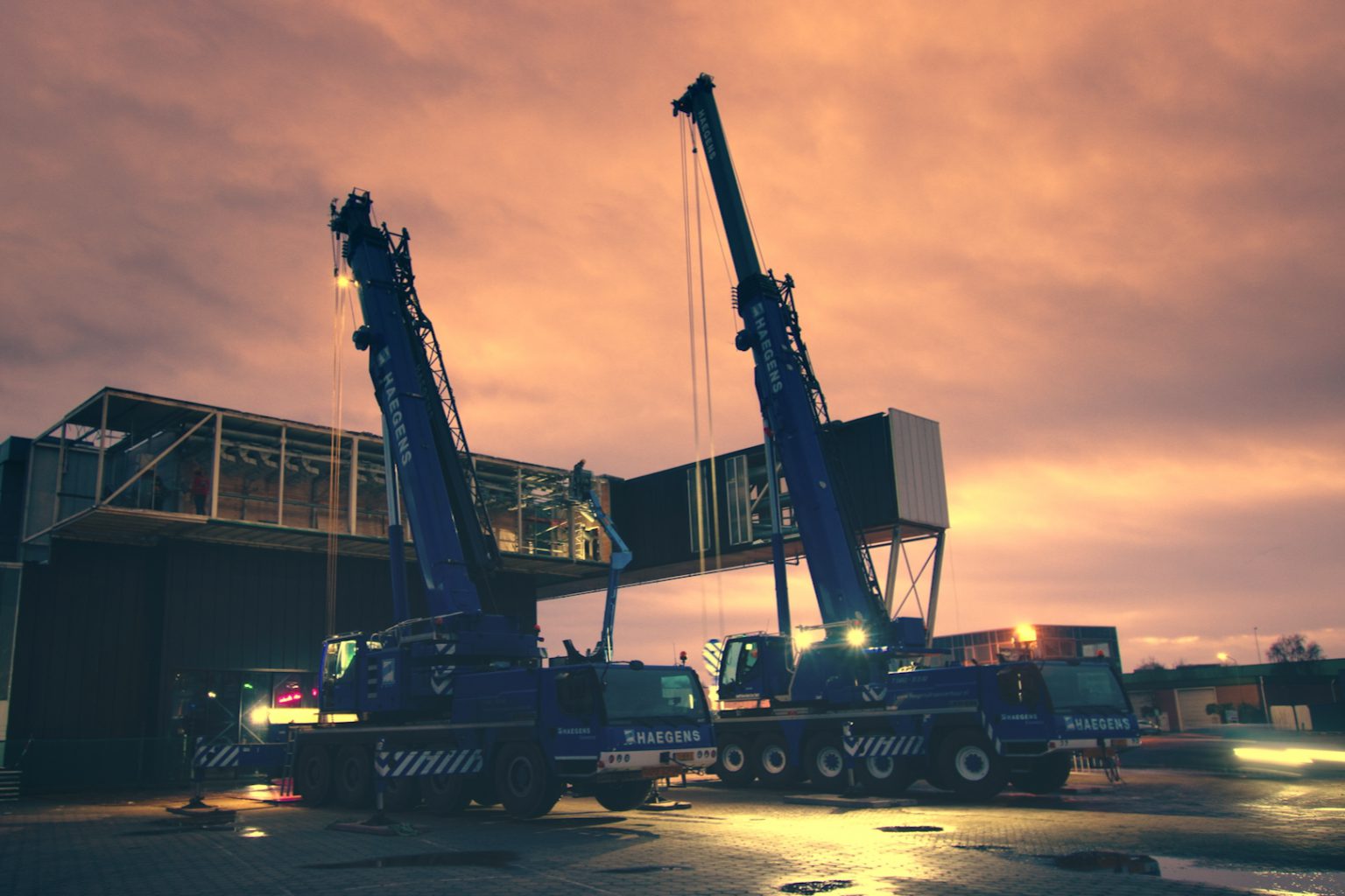 Liebherr LTM 1110-5.1 - Haegens | horizontaal en verticaal transport